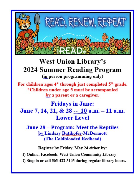 West Union Community Library :: West Union Community Library